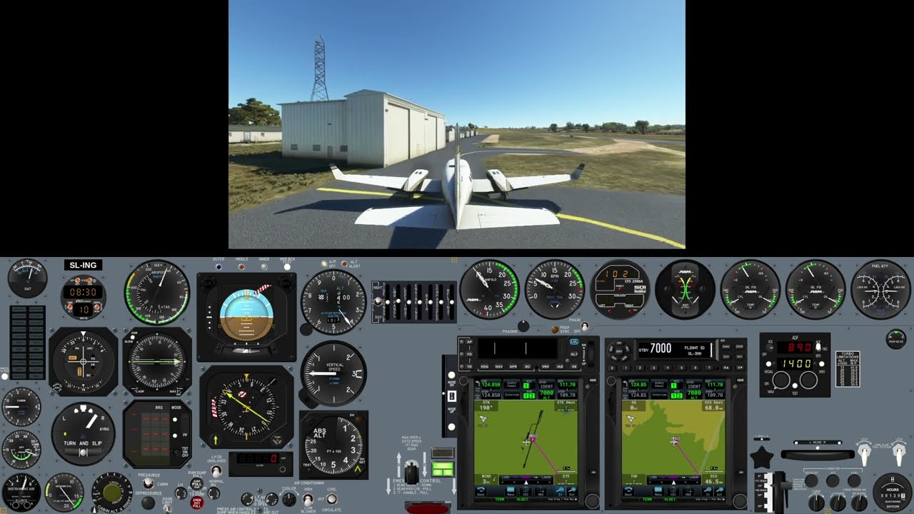 Experimental Sim Avionics Air Manager Instruments and Panels - Tools ...