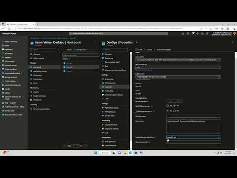 Azure Virtual Desktop (AVD) - Host Pool Setup, Workspace Setup, and App Group Creation