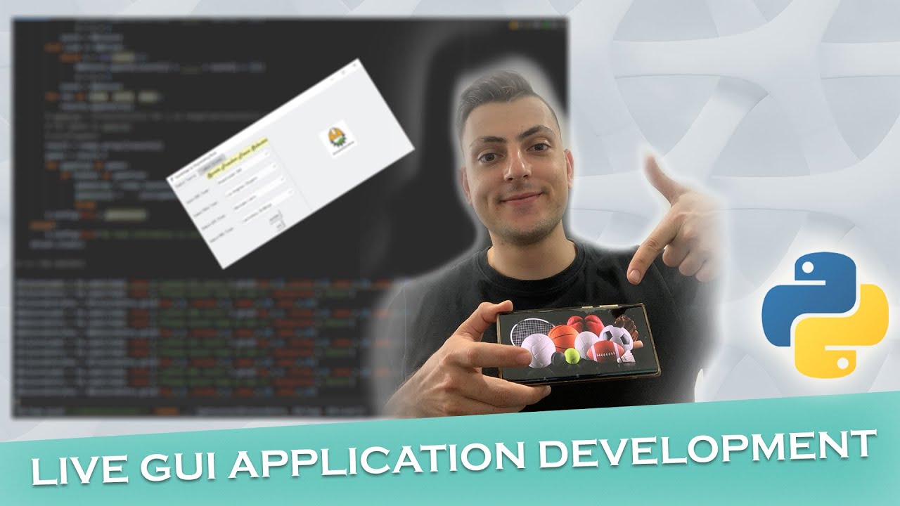 Develop a Live Sports GUI App (Python Tkinter)