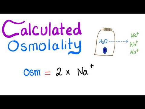 Calculated Osmolality (vs. Measured Osmolality) - Serum Osmolality - Fluids & Electrolytes