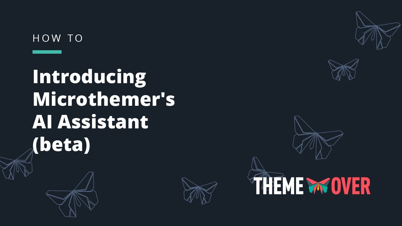 Introducing Microthemer's AI Assistant (beta)