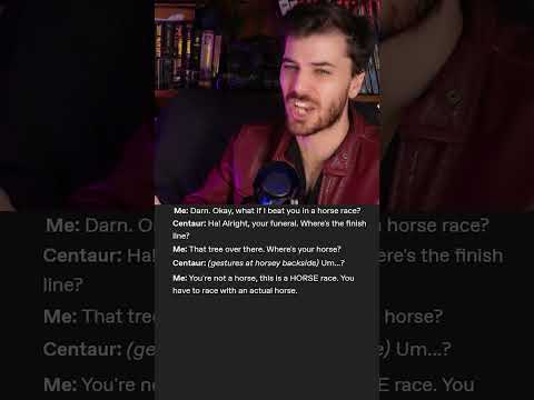 Challenging a Centaur to a Horse Race - D&D World Heritage Posts