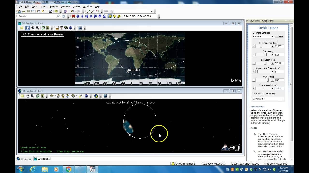 STK Orbit Tuner Tutorial