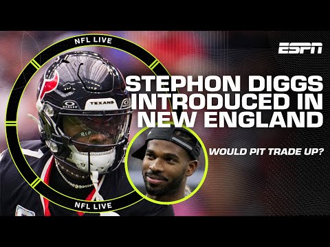 Could Patriots pair Travis Hunter & Stefon Diggs ๐ + Sheduer Sanders to STEELERS scenario | NFL Live