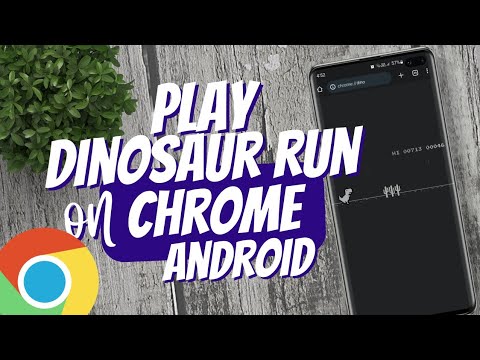 How to play T-rex game or Dino Run on Google Chrome offline Android