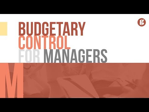 Budgetary Control for Managers