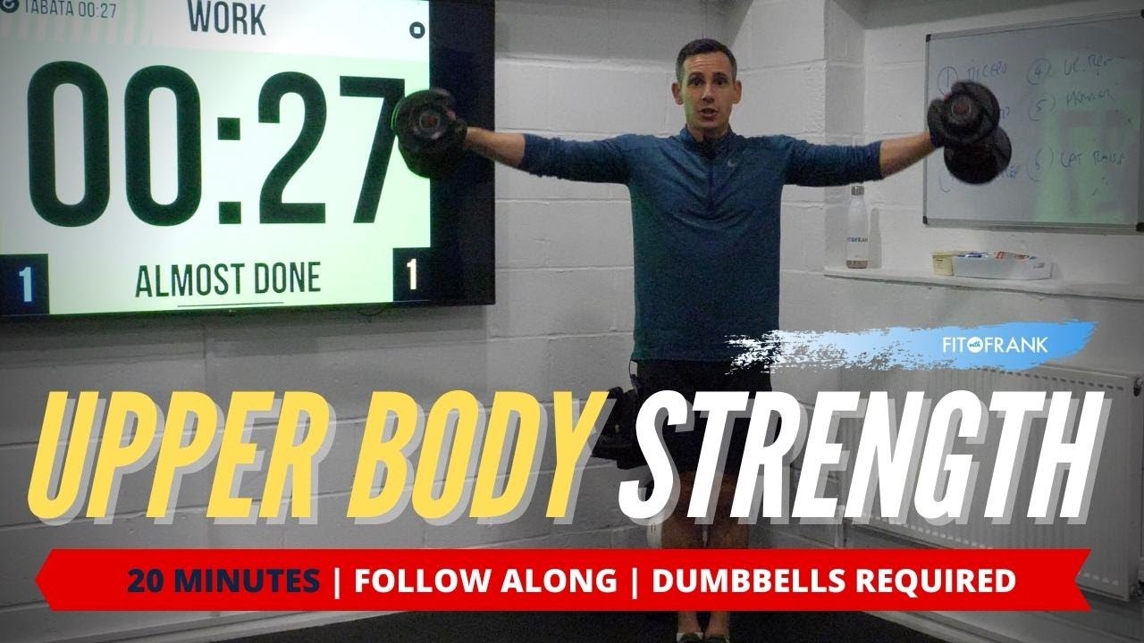 20 minute Upper Body Workout with Dumbbells | GREAT FOR BEGINNERS & IMPROVERS