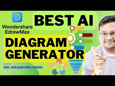EdrawMax: Best AI Diagram Generator and flowchart tool for Research Paper || Block Diagram Maker