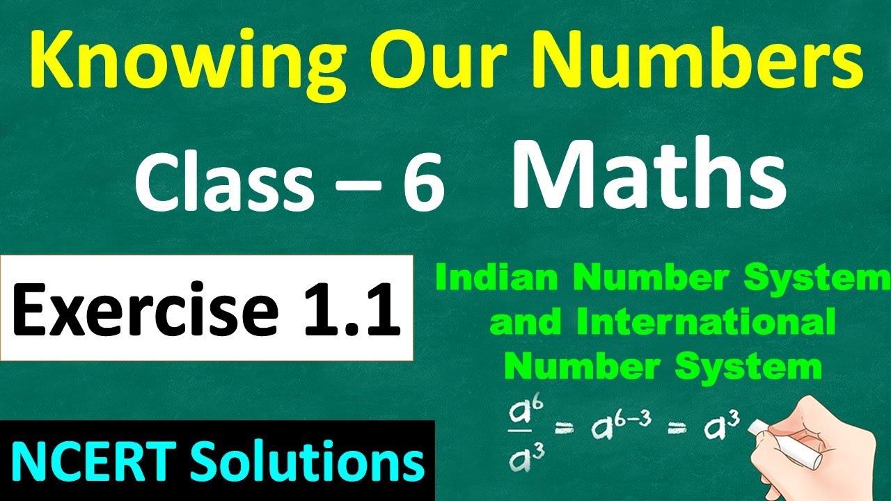 Ch-1 Knowing Our Numbers | Exercise 1.1| Class 6 Maths | NCERT Solutions | CBSE