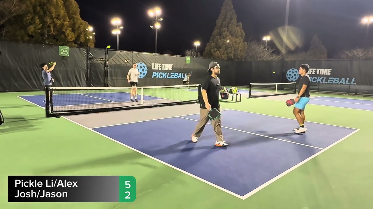 Trying our best to beat this INSANE 5.2 player! (5.0+ Pickleball)