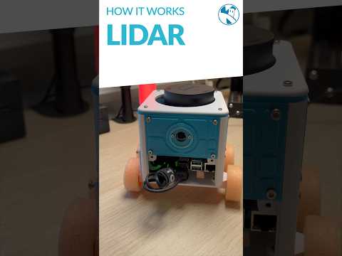 How it works - LiDAR #robotics #robots #stem