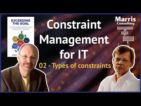 Constraint Management & IT - 02 Types of constraints