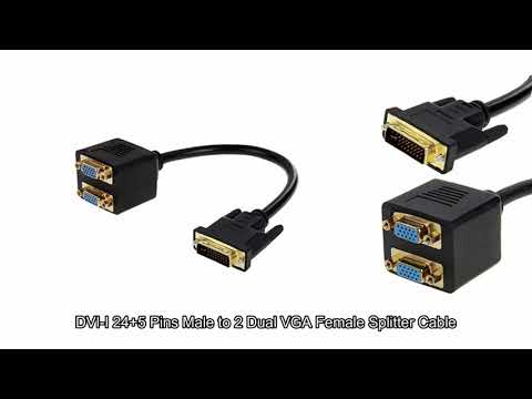 Starte DVI to VGA HDMI RCA Converter Cable