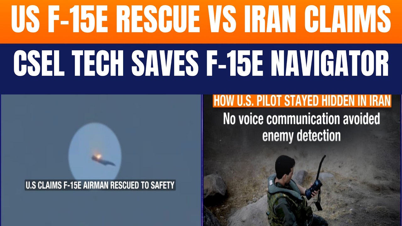 F-15E Pilot Rescue: How CSEL Tech Saved a U.S. Navigator Behind Enemy Lines