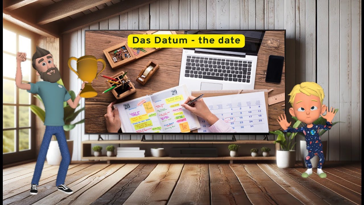 Das Datum - the date in German (lesson 11)