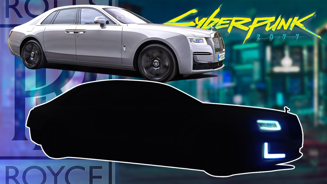 YouTube Artist Turns Rolls-Royce Ghost into a Cyberpunk 2077 Car ...