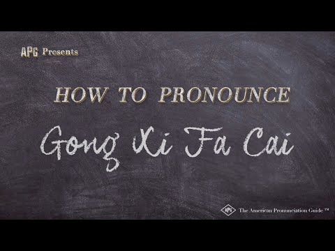 How to Pronounce Gong Xi Fa Cai (Real Life Examples!)