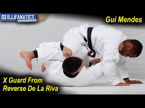 X Guard From Reverse De La Riva by Gui Mendes