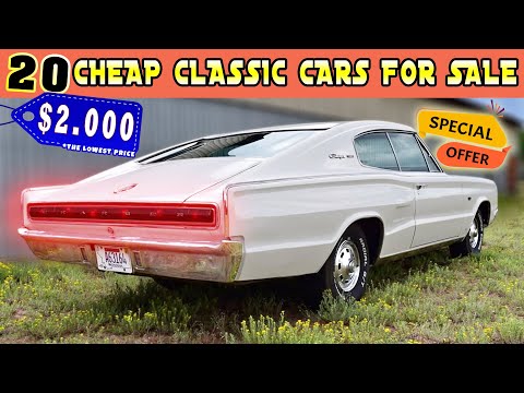 20 BEST CHEAP CLASSIC CAR FINDS TODAY Alive Beauties