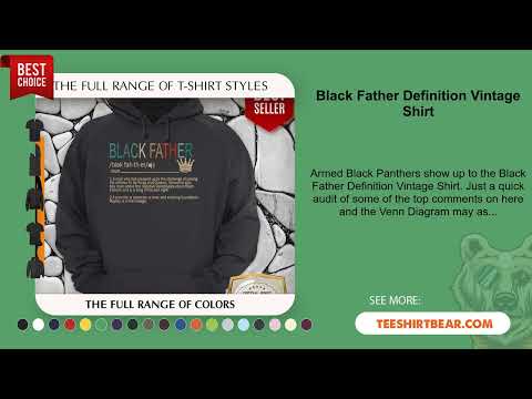 Black Father Definition Vintage Shirt