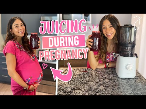 Juicing with my Nama Juicer while Pregnant!