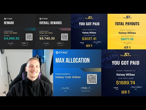 Full Breakdown Of My FTMO & 5ers P/L In Q2 2025 *ALL PAYOUTS*