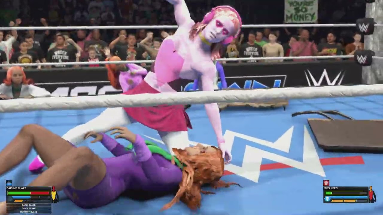 Daphne Blake Vs Miss Heed WWE 2K26