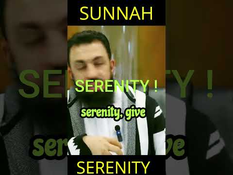 The Forgotten Sunnah: Your Key to Serenity & Mental Health #shorts