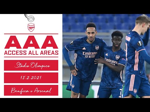 ACCESS ALL AREAS | Benfica vs Arsenal (1-1) | Europa League
