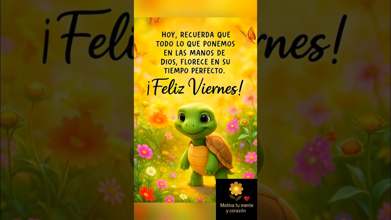 Feliz Viernes 🌸#FelizViernes #Bendiciones #ConfianzaEnDios #Fe #Esperanza #Alegría