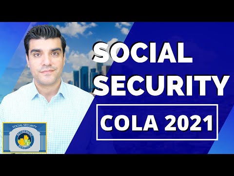 Social Security Cost Of Living Adjustment (COLA) 2021Increased: Social Security Retirement, SSI,SSDI