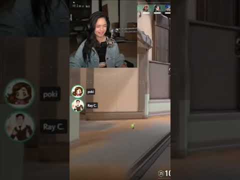 Poki only wants to kiss Rae #valkyrae #pokimane #sykkuno