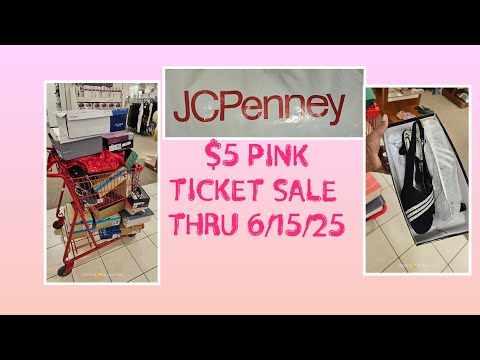 JCPENNEY $5 Sale is 🔥🔥 checkout my haul