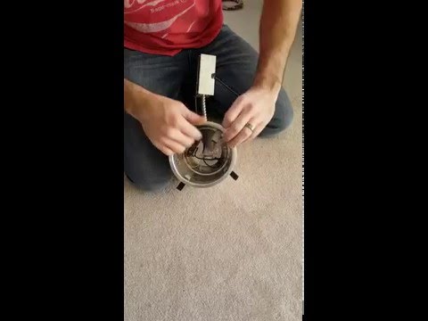 Halo Recessed Can Light Installation Tip