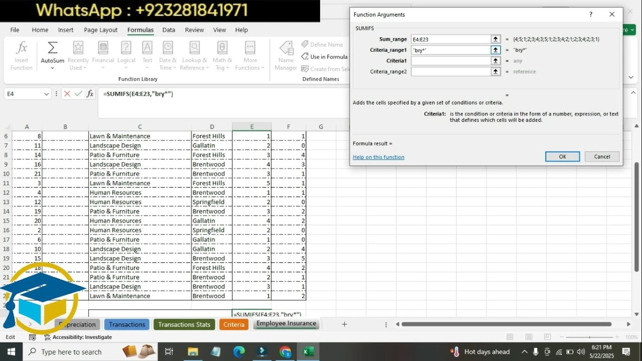 Excel 2021 In Practice Ch 6 Independent Project 6-5 |Excel 2024 Ch 6 Independent Project Part 1