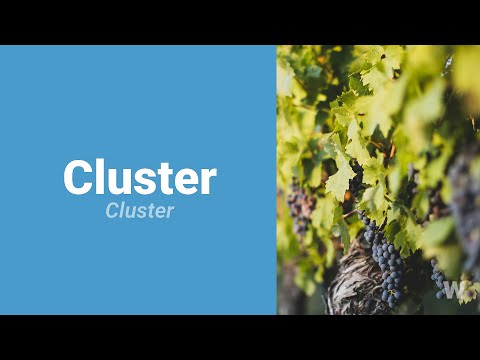 How to Pronounce Cluster? | Oxford 5000 Advanced English