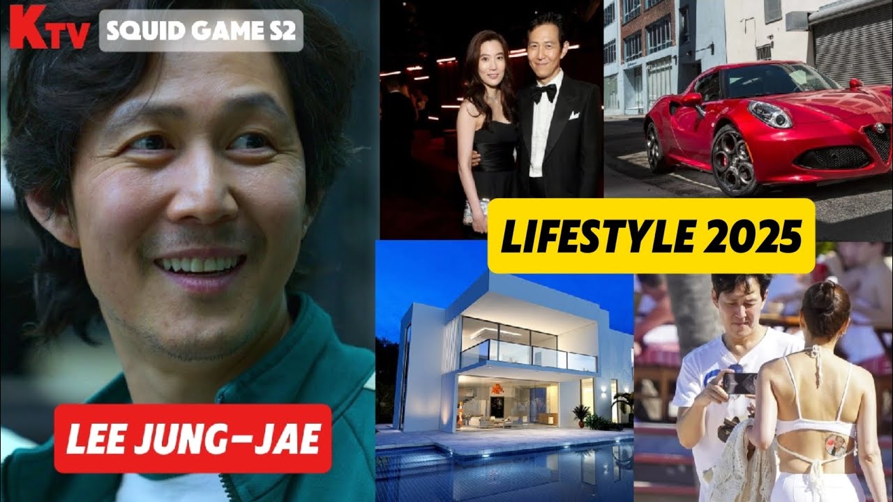 Lee Jung Jae / Seong Gi Hun  (Squid Game S2) Lifestyle 2025 | Wife, Family, Career, Biography |