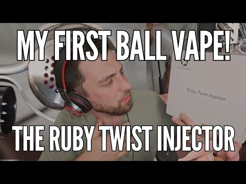 SZ Crossing Ruby Twist Injector Ball Vaporizer Kit • from $189.95