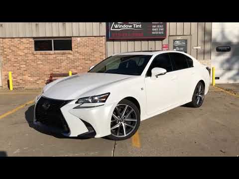 Window Tint on a Lexus - 35% all around