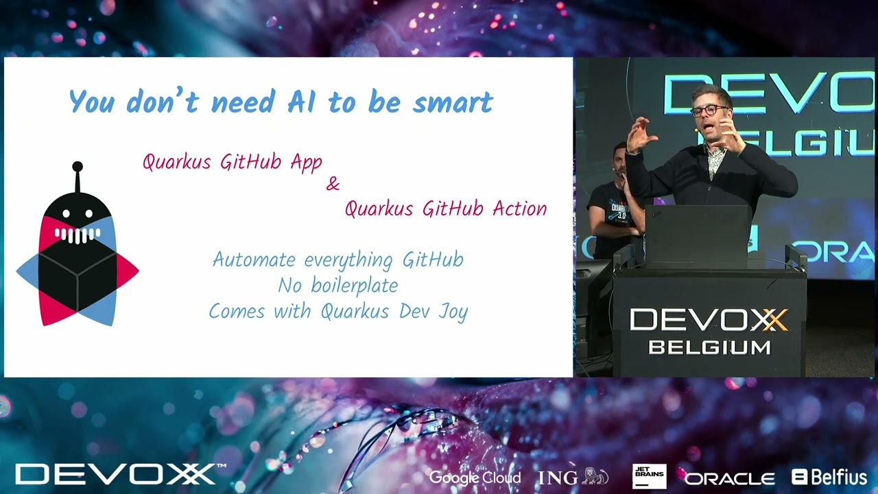 Crafting intelligent GitHub Bots by Guillaume Smet, Georgios Andrianakis