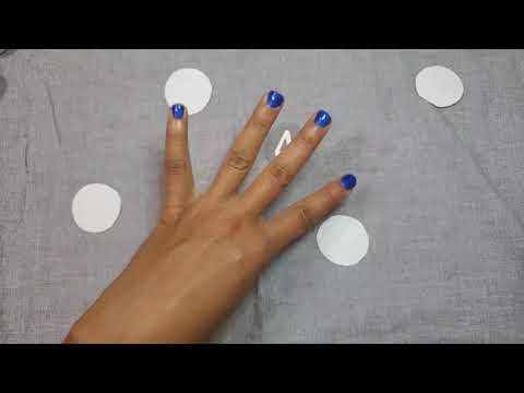 Kindergarten matching fingers to numbers 1-5