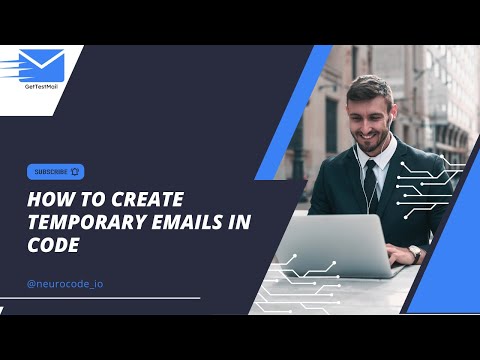 How to create temporary emails in code