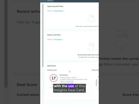 Predictive Deal Scoring in HubSpot Sales Hub!