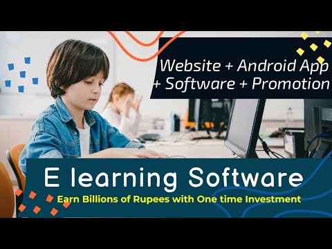 eLearning Management System Software || Online LMS website design - Sale course online