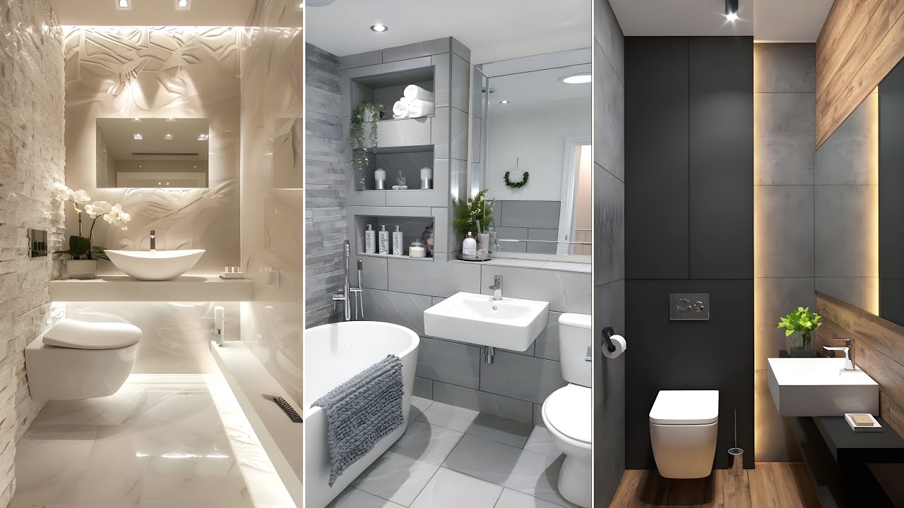 +100 GREAT MODERN SMALL BATHROOM IDEAS 2026 - MODERN BATHROOM DESIGNS 2026