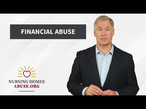 Financial Abuse In Nursing Homes