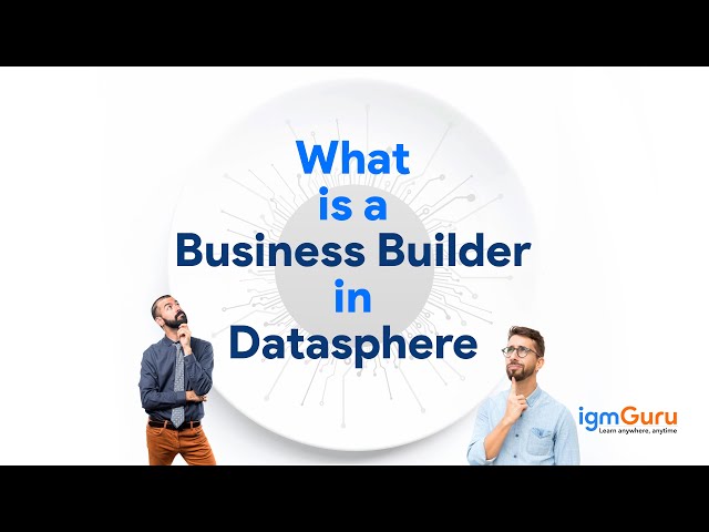 SAP Datasphere Training | Data Warehouse Cloud Course [Updated 2025]