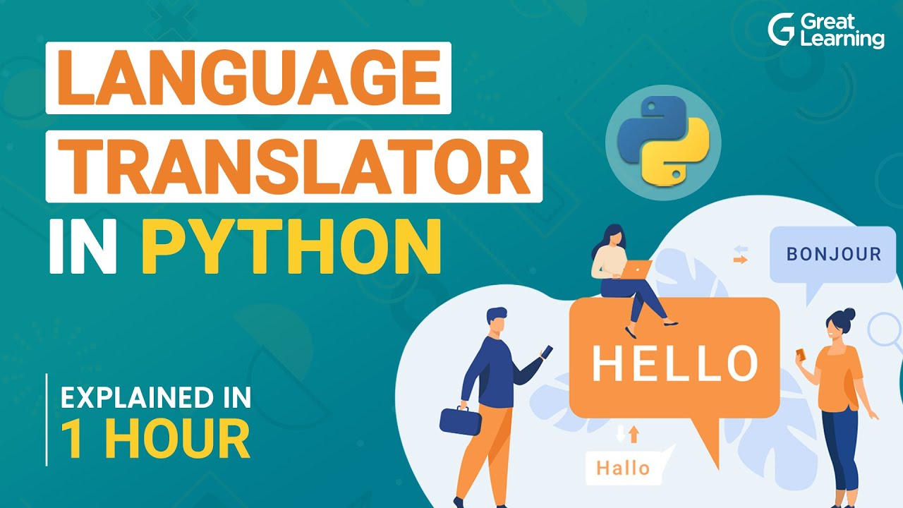 Language Translator in Python | gTTS Library | Tkinter Library | Great Learning