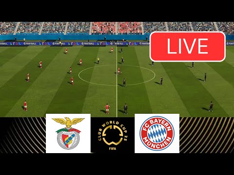 SL Benfica vs Bayern Munchen | 2025 FIFA Club World Cup | MATCH LIVE NOW