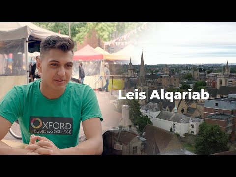 A German student at Oxford Business College - Leis Alqariab